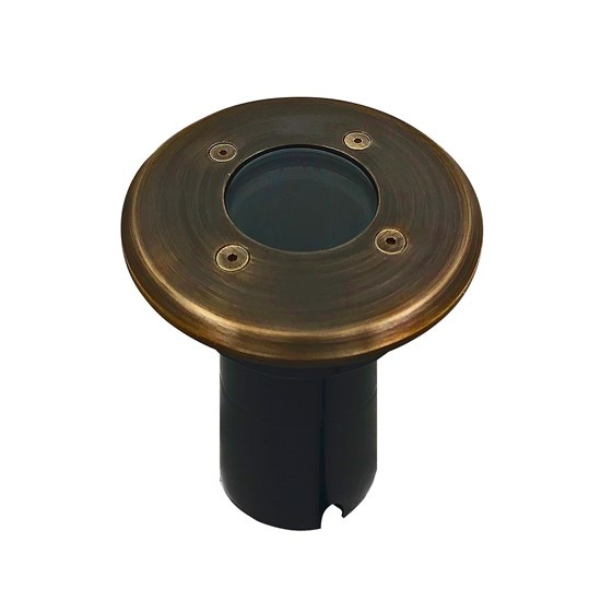 Rustic Brass In-Ground Light