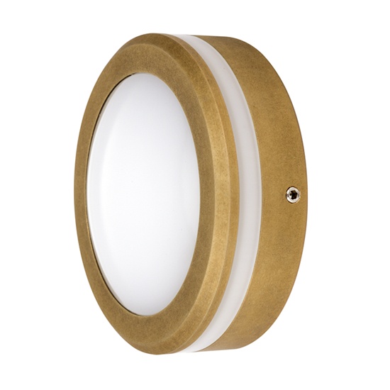 Solid Brass Step Lights with Eyelid