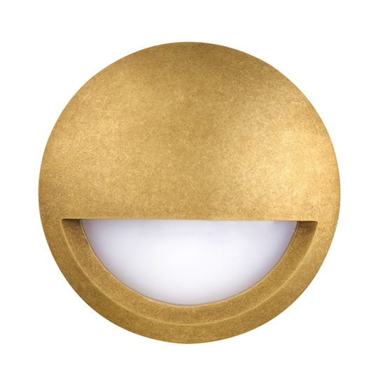 Solid Brass Step Lights with Eyelid
